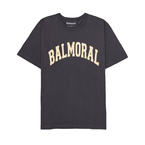 Balmoral Aberdeen T-shirt - Washed Black – Stomping Ground
