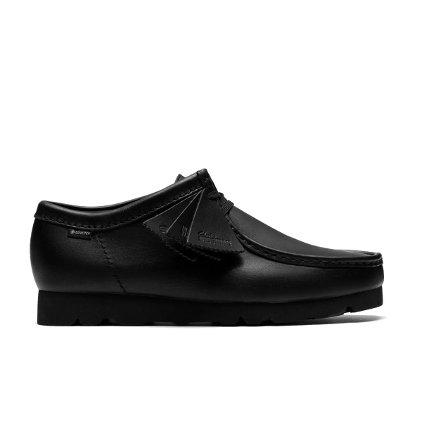 Clarks Originals Wallabee Gore-Tex - Black/Black Leather – Stomping Ground
