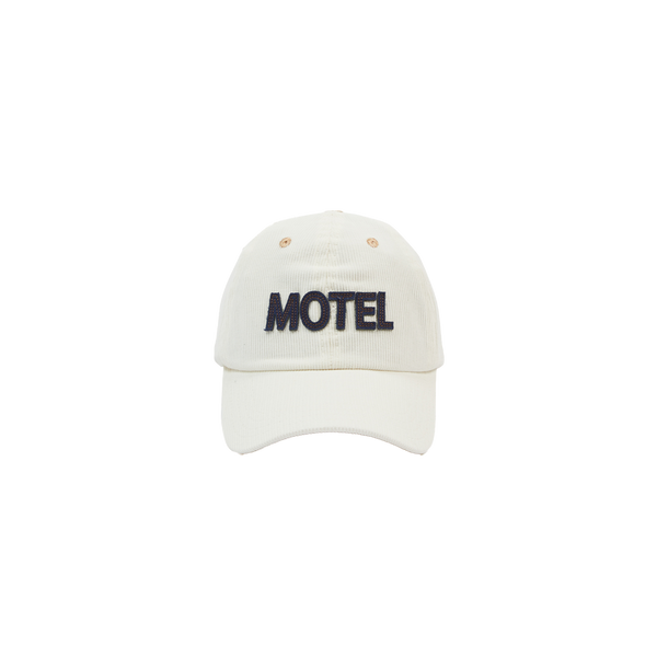 Drake's Motel Felt Applique Baseball Cap - Ecru – Stomping Ground