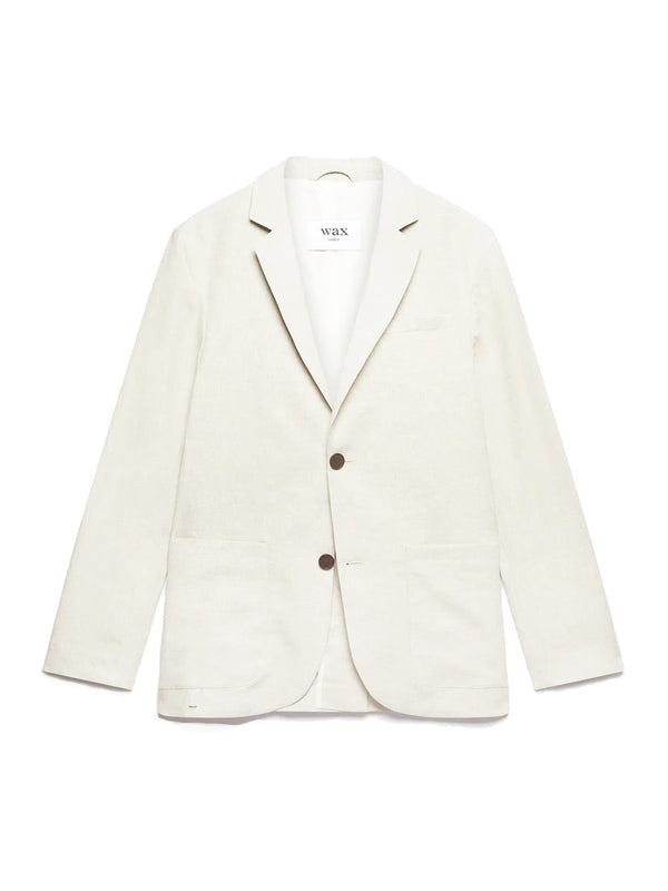 Wax London Fintry Linen v3 Blazer - Natural – Stomping Ground