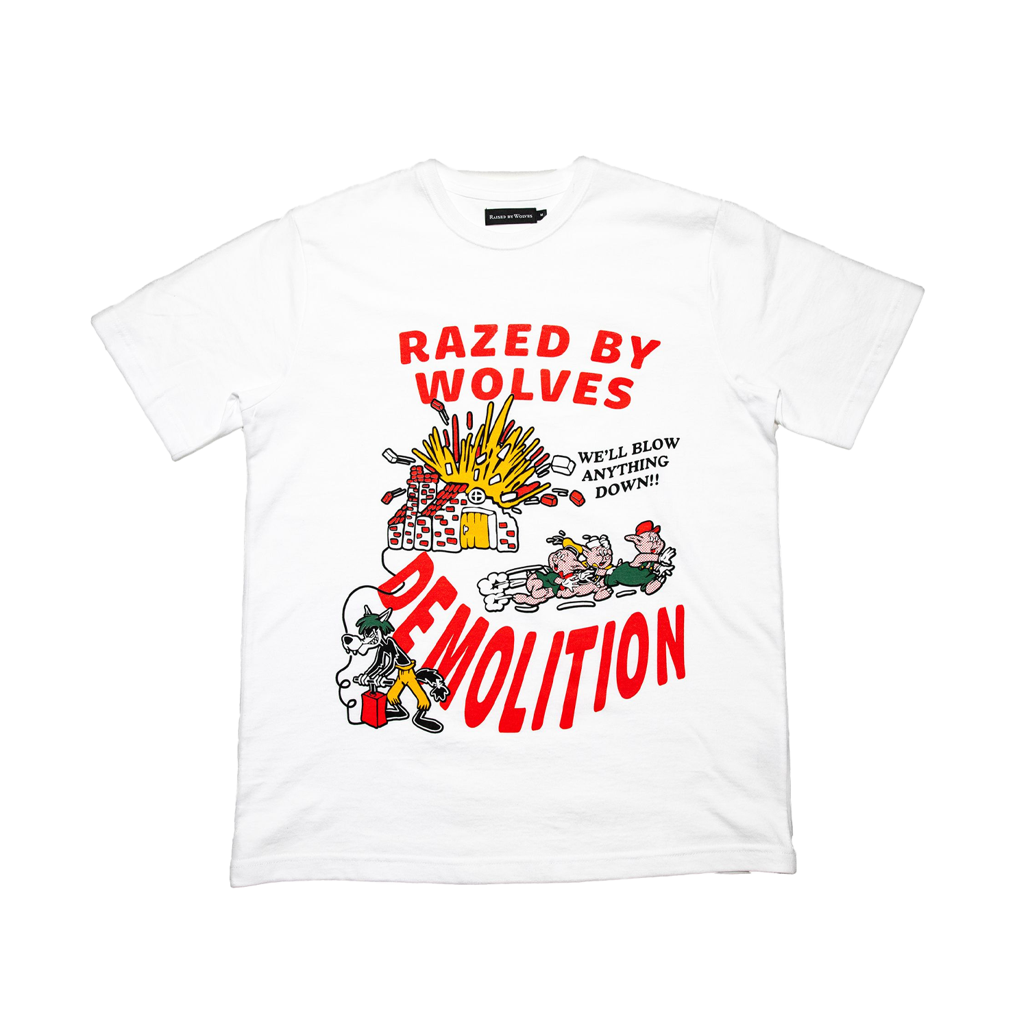 RAZED BY WOLVES - WHITE – Stomping Ground