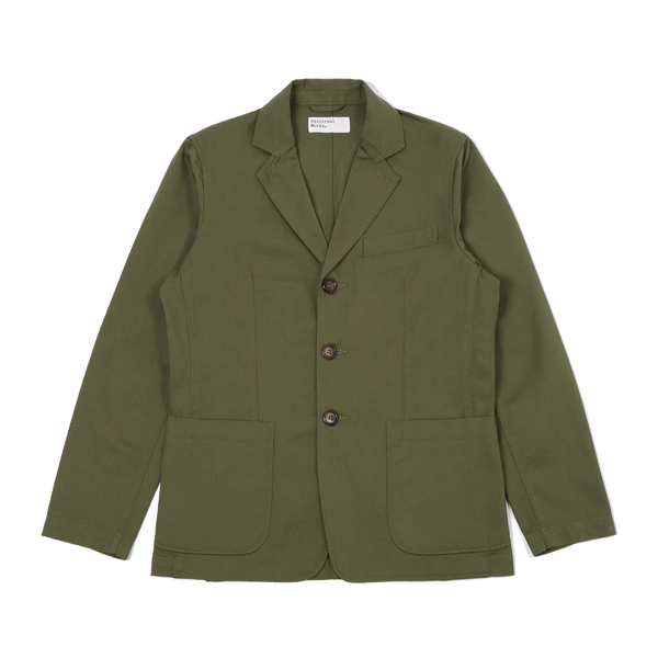 Universal Works London Jacket - Olive Twill – Stomping Ground